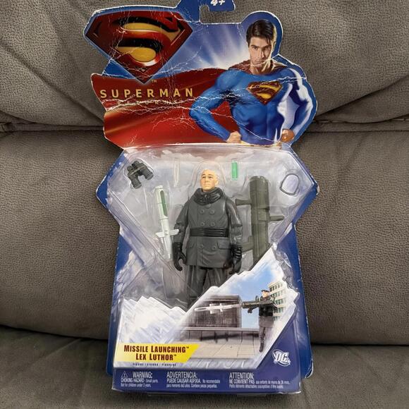 Mattel | Toys | 206 Mattel Superman Returns Missile Launching Lex ...